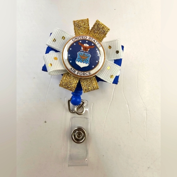 Bad Cat Craft | Accessories | Us Air Force Badge Reel United States Air ...